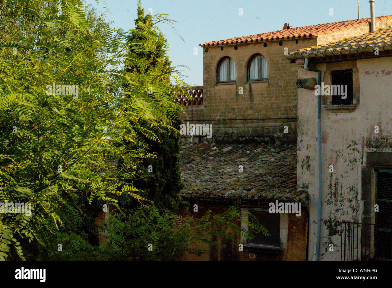 The Altafulla Castle, Tarragona,Spain Stock Photo - Alamy