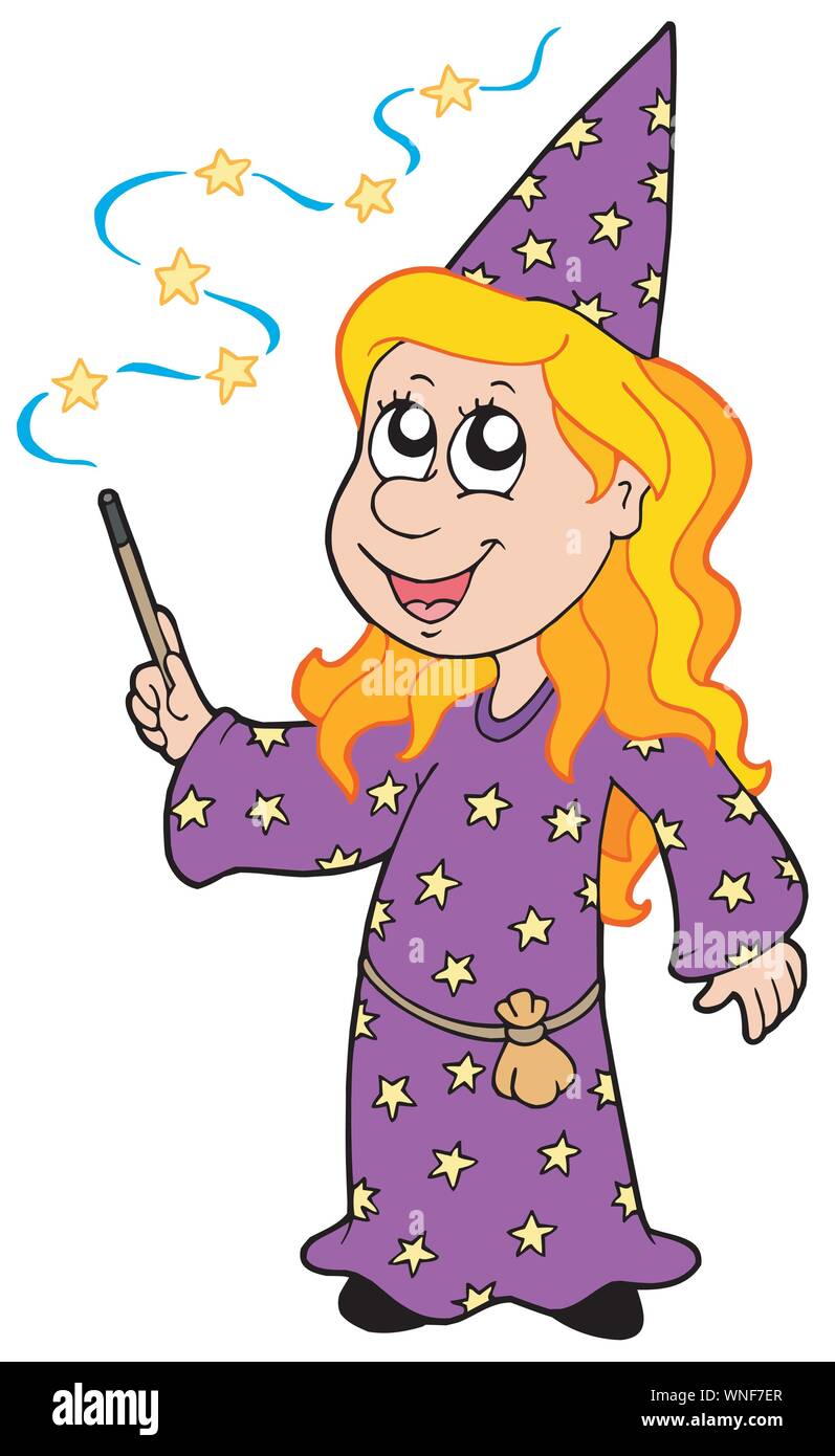 Wizards children Stock Vector Images - Alamy