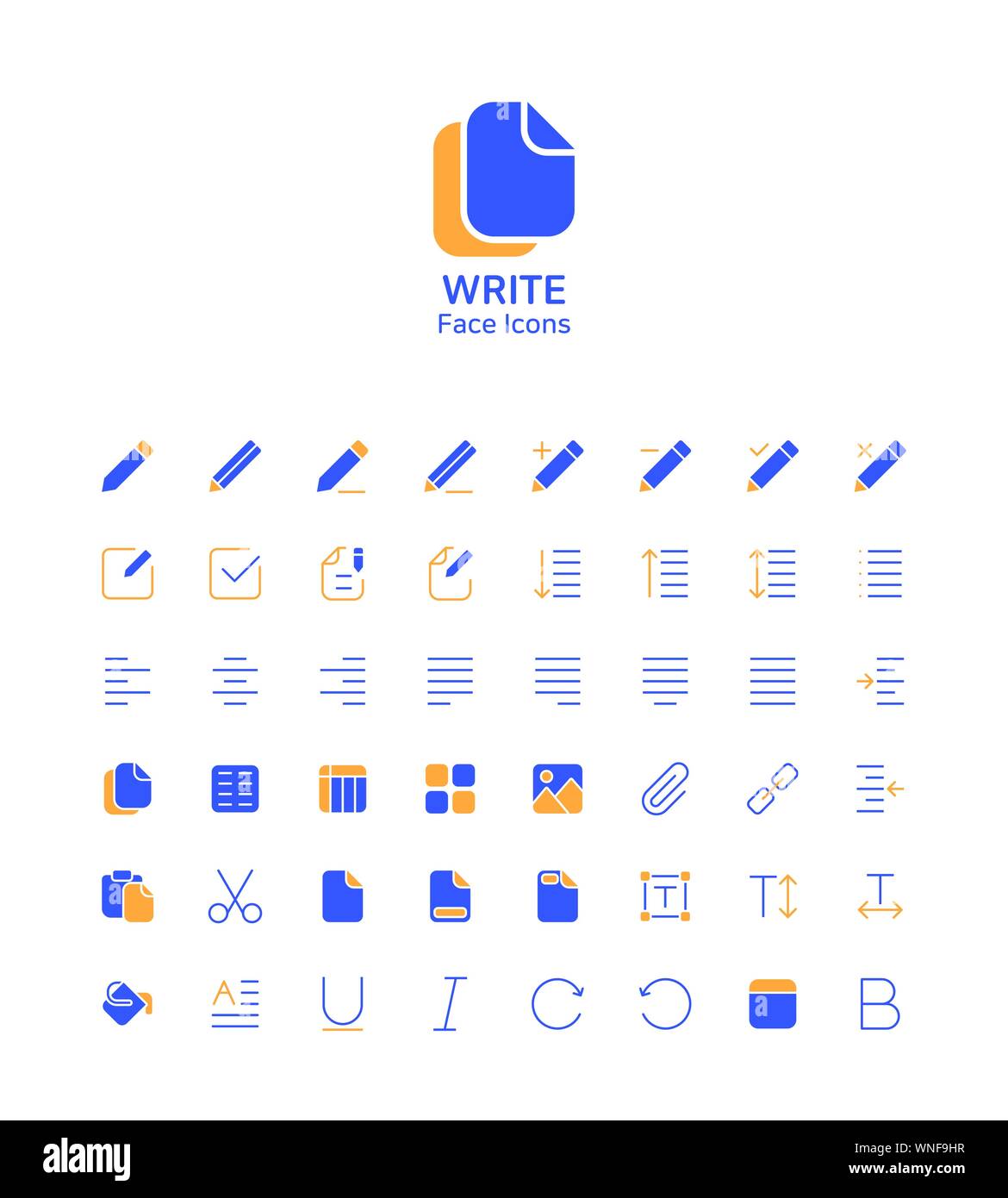 Modern thin line flat design icons set for website and app design 111 ...