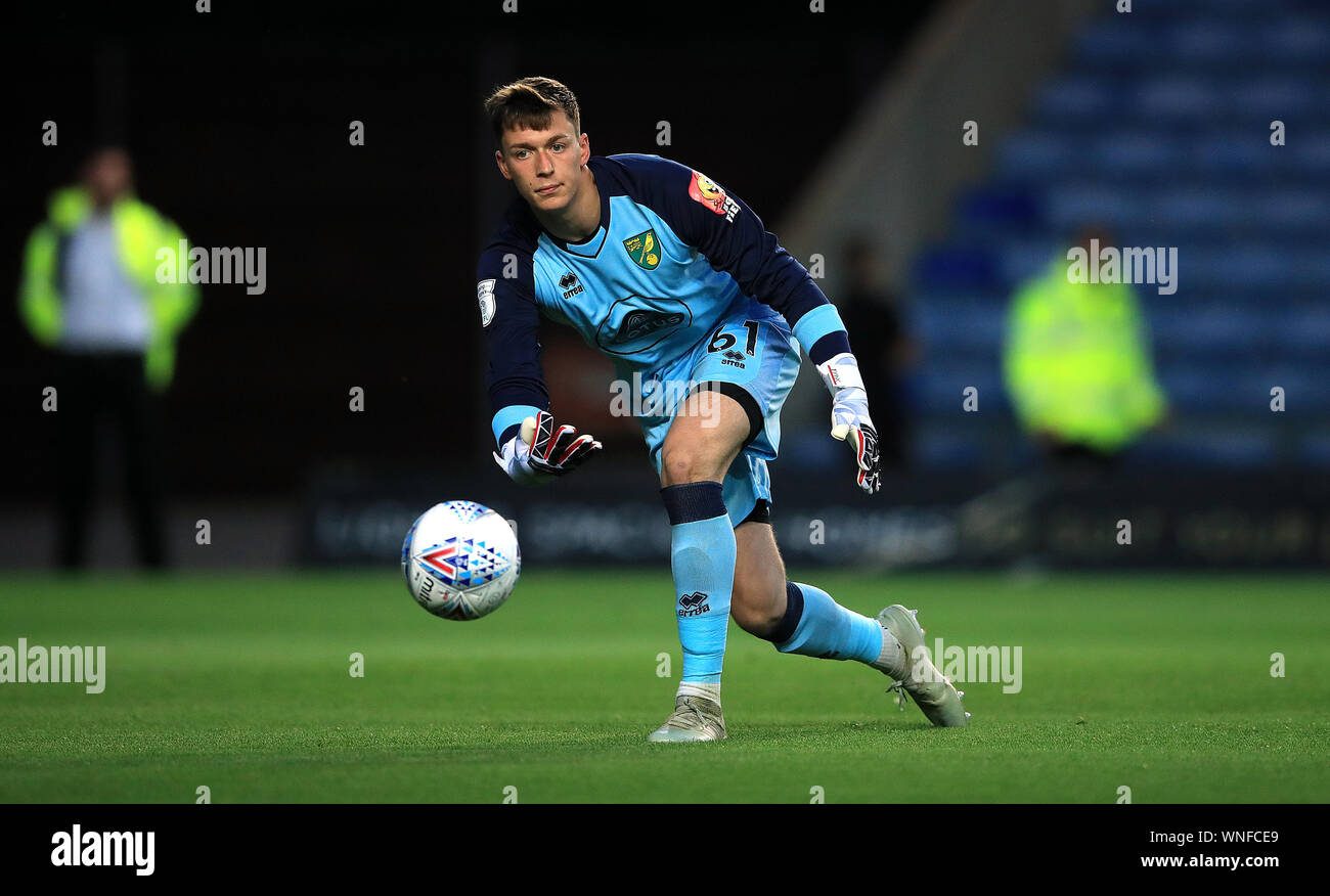 Norwich City goalkeeper Billy Johnson Stock Photo - Alamy