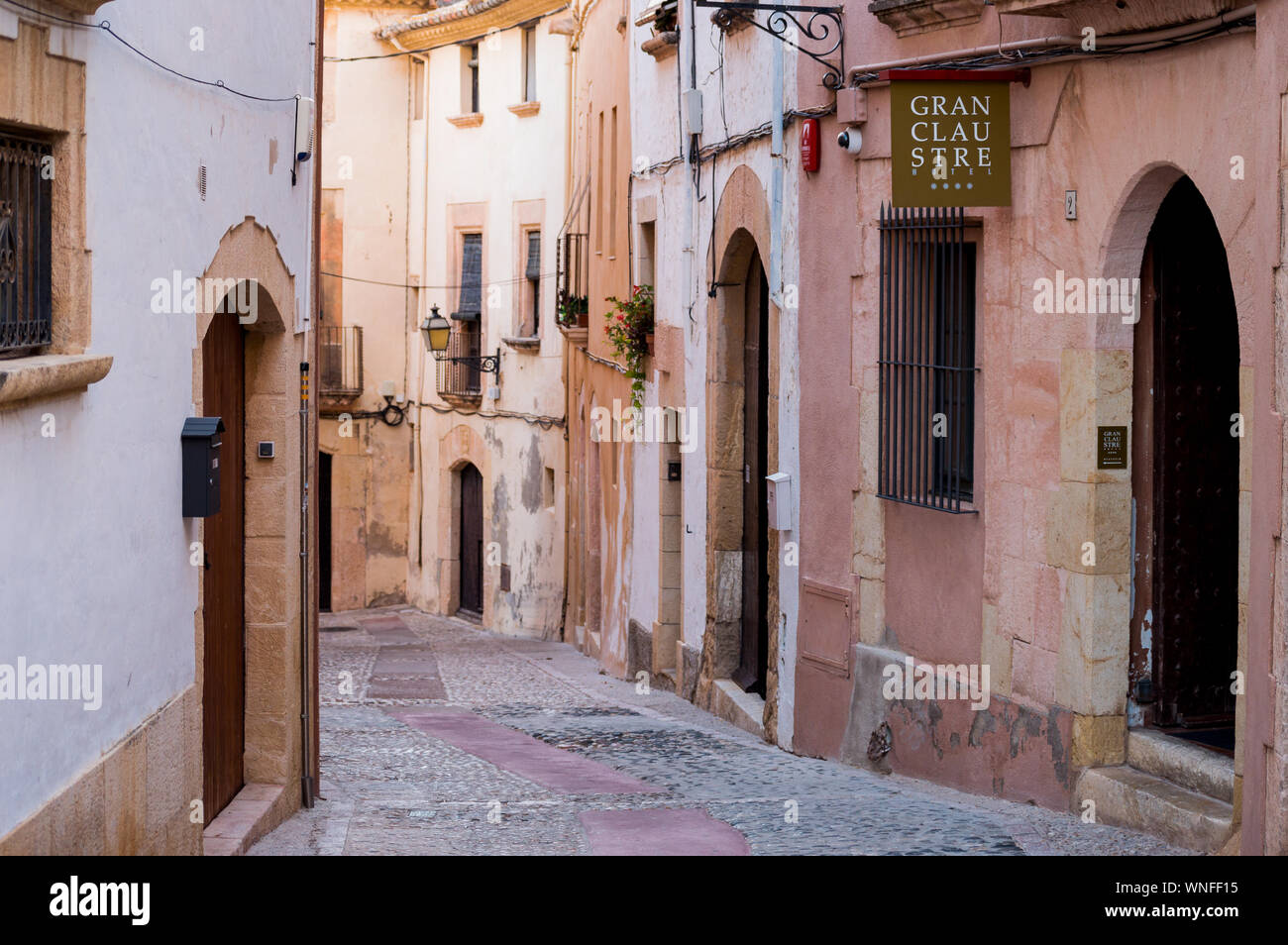 The Altafulla Castle, Tarragona,Spain Stock Photo - Alamy