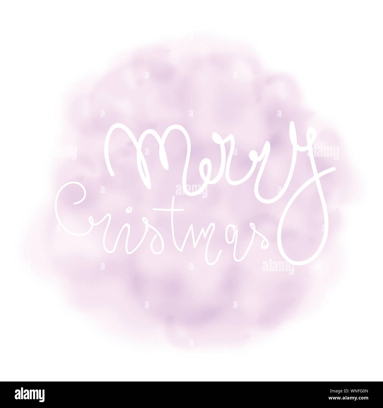 Merry christmas lettering banner Cut Out Stock Images & Pictures - Alamy