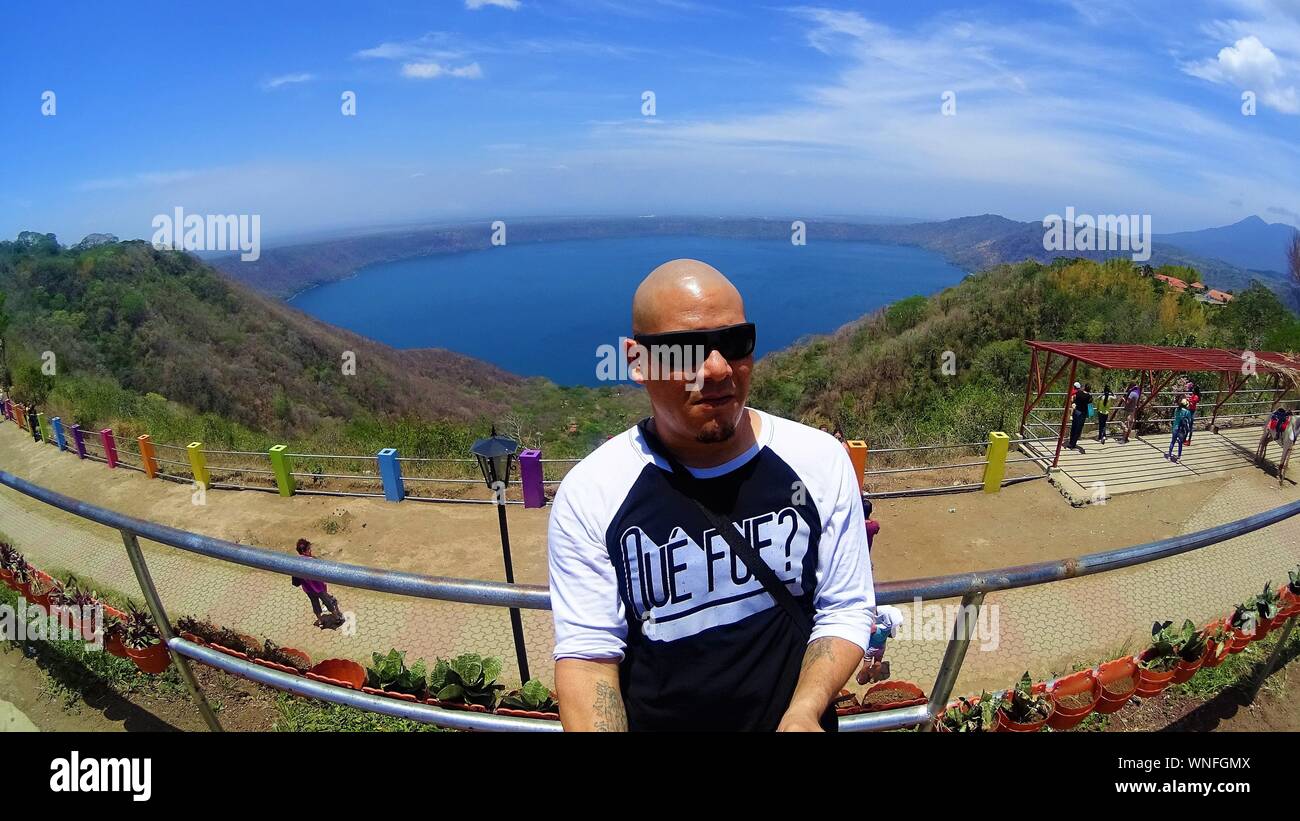 Fish eye lake hi-res stock photography and images - Alamy