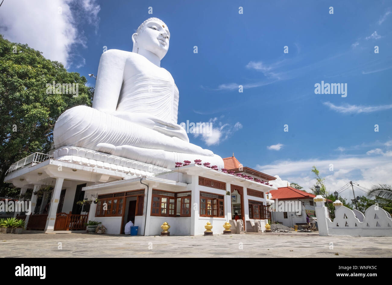 Bahirawakanda Vihara Buddha Kandy High Resolution Stock Photography and ...