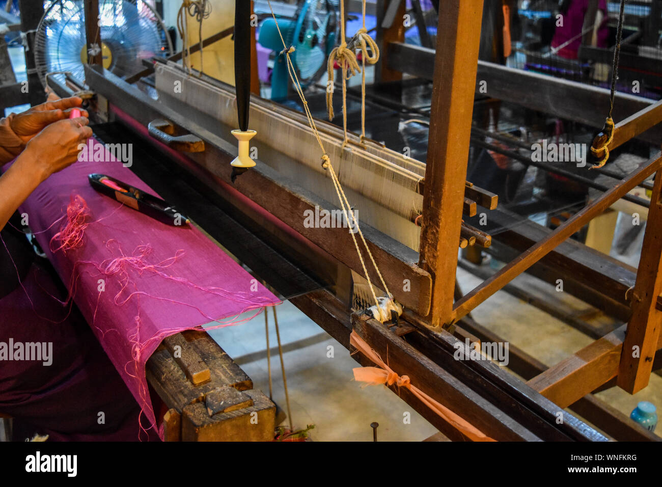 Weaving machine part hi-res stock photography and images - Alamy