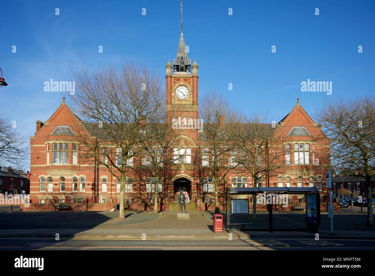 Tameside Dukinfield Town Hall on King Street Stock Photo - Alamy