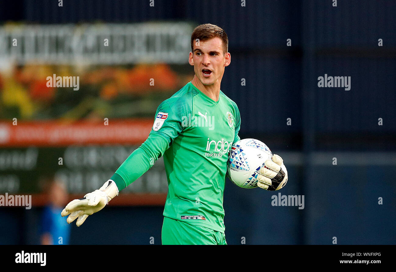 Simon Sluga, Luton Town goalkeeper Stock Photo - Alamy