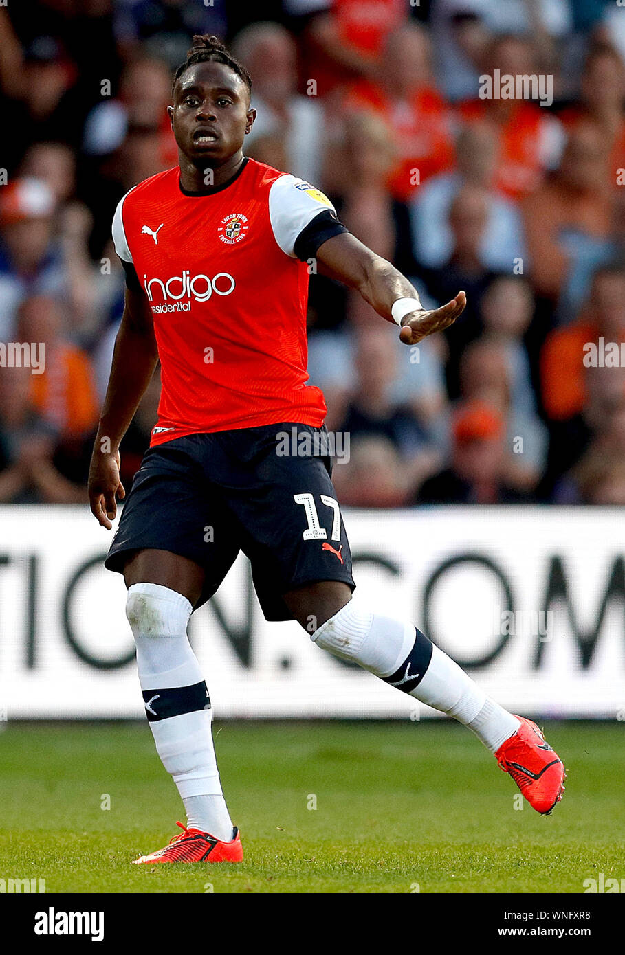 Luton Town's Pelly Ruddock Mpanzu Stock Photo - Alamy