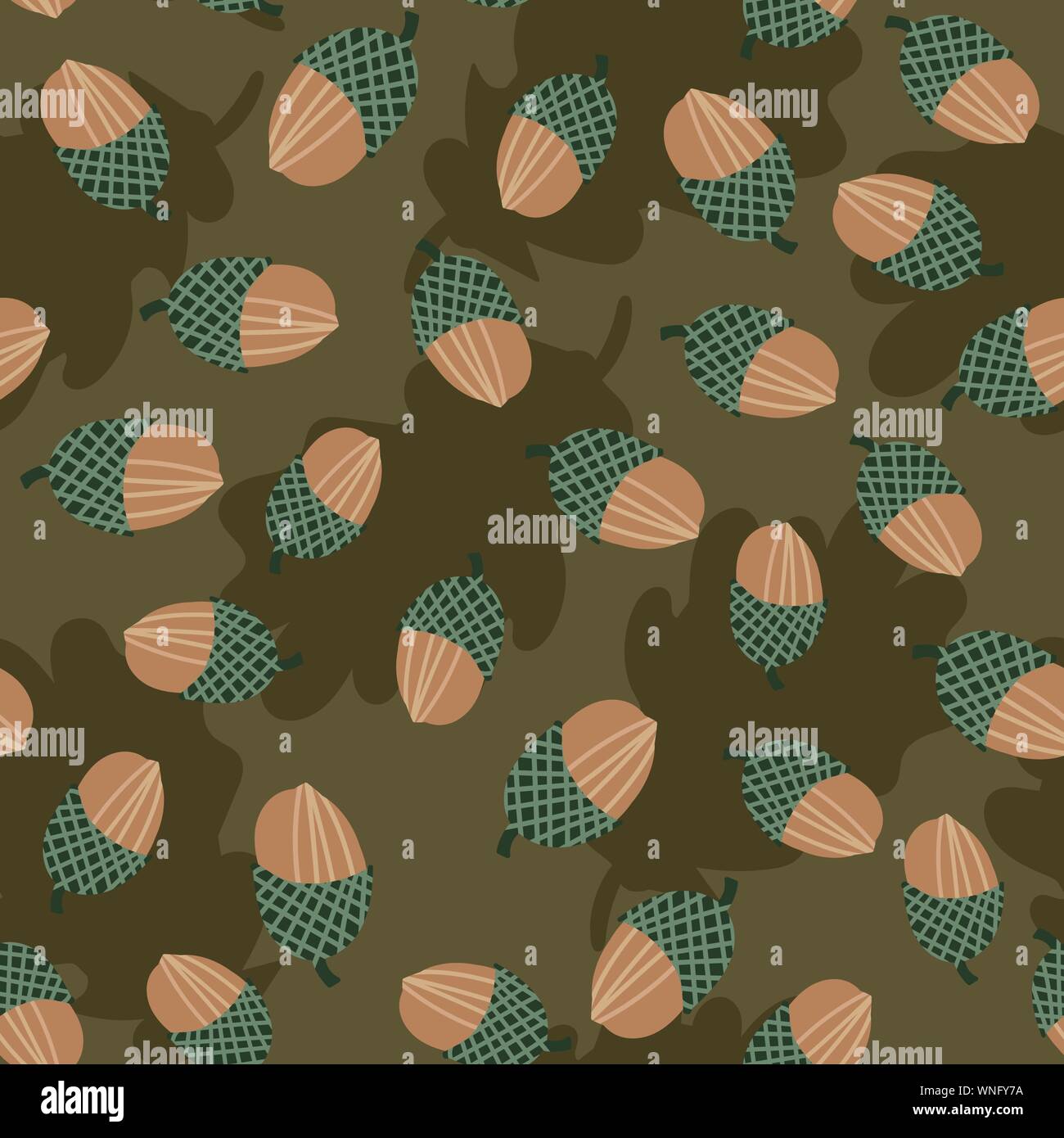 Oak shell Stock Vector Images - Alamy