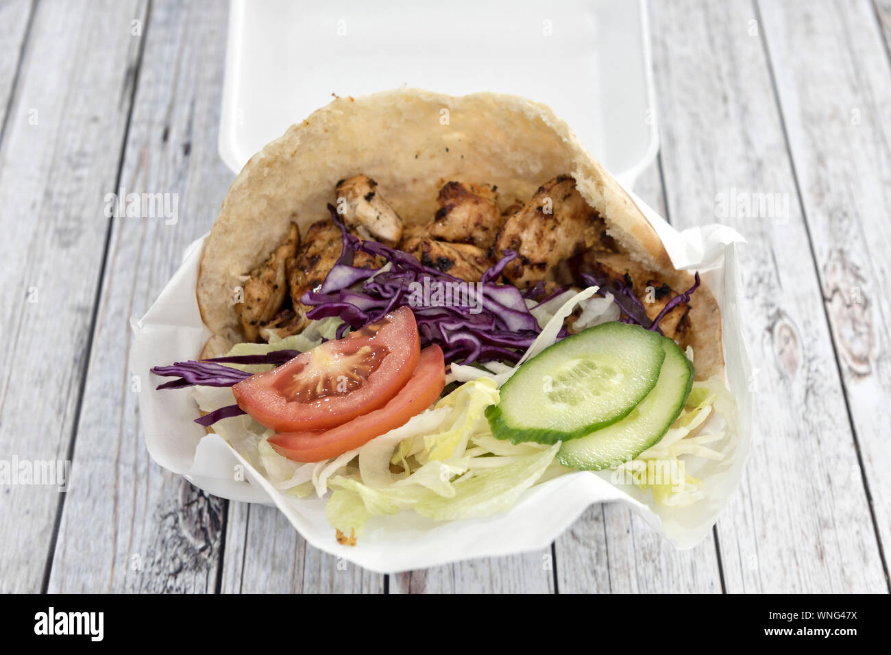 Fast food take-away Stock Photo - Alamy