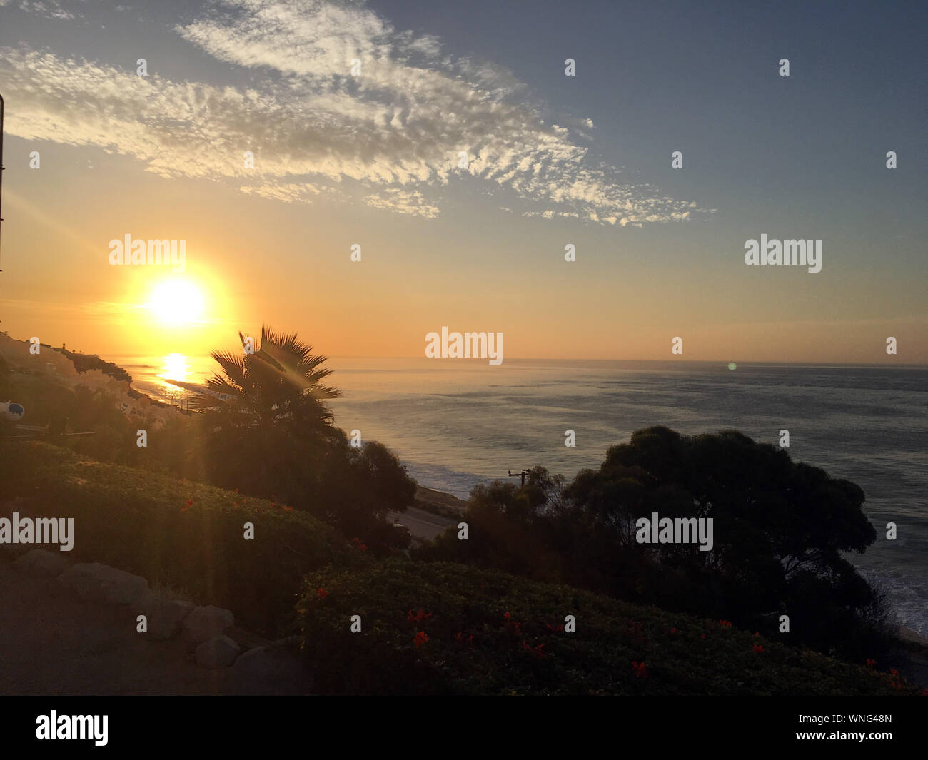 Malibu sunset cliffs hi-res stock photography and images - Alamy