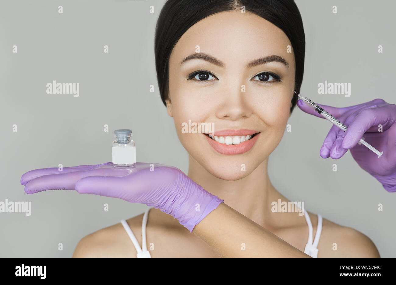Face injection hi-res stock photography and images - Alamy