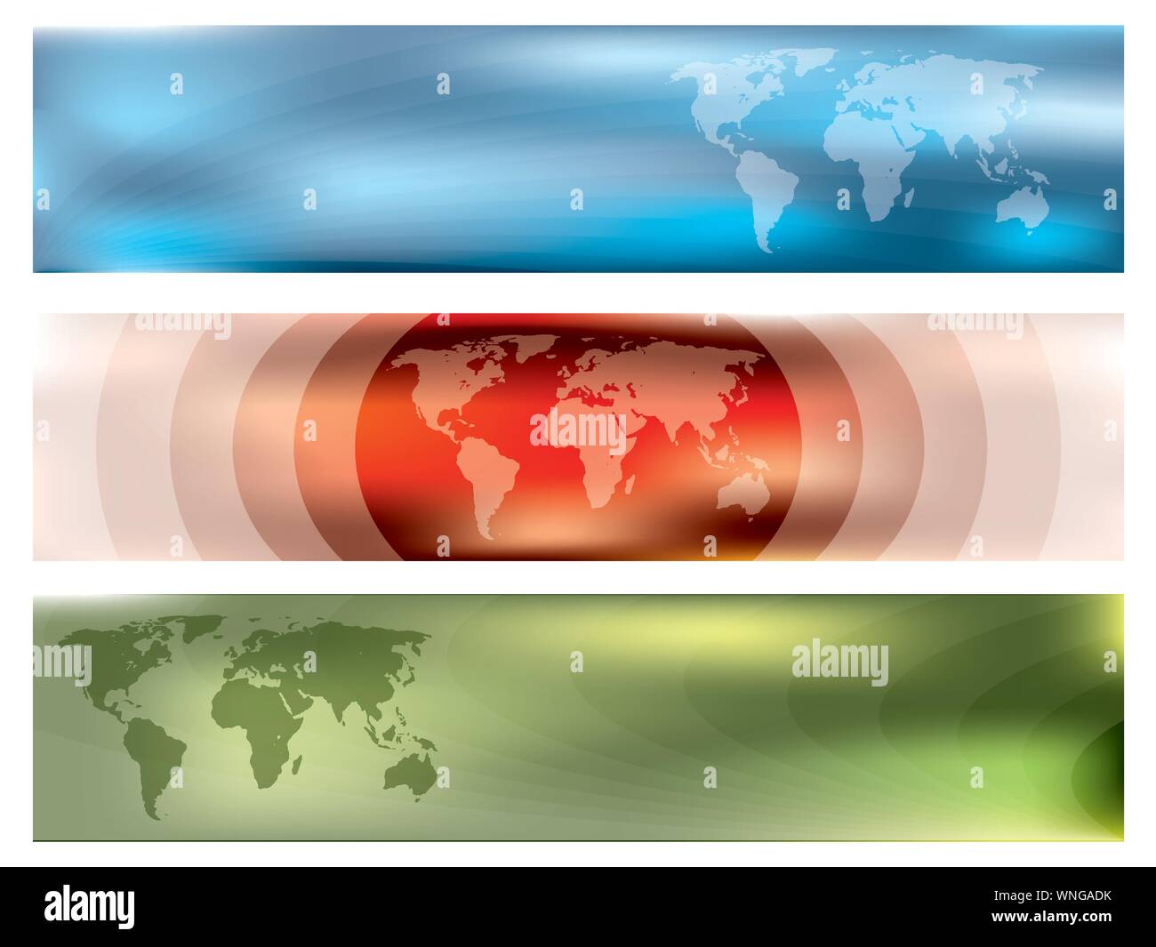 Abstract banner vector set Stock Vector Image & Art - Alamy