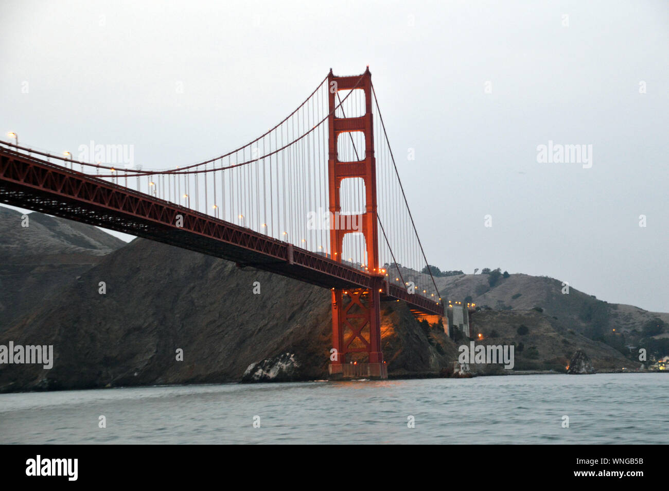 Golden Gate Bridge over the sea Stock Photo - Alamy