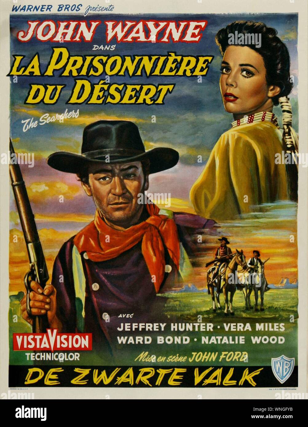 The Searchers Movie Poster