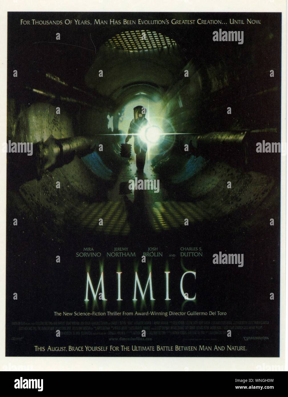 Mimic Year : 1997 USA Director : Guillermo del Toro Poster (USA Stock ...
