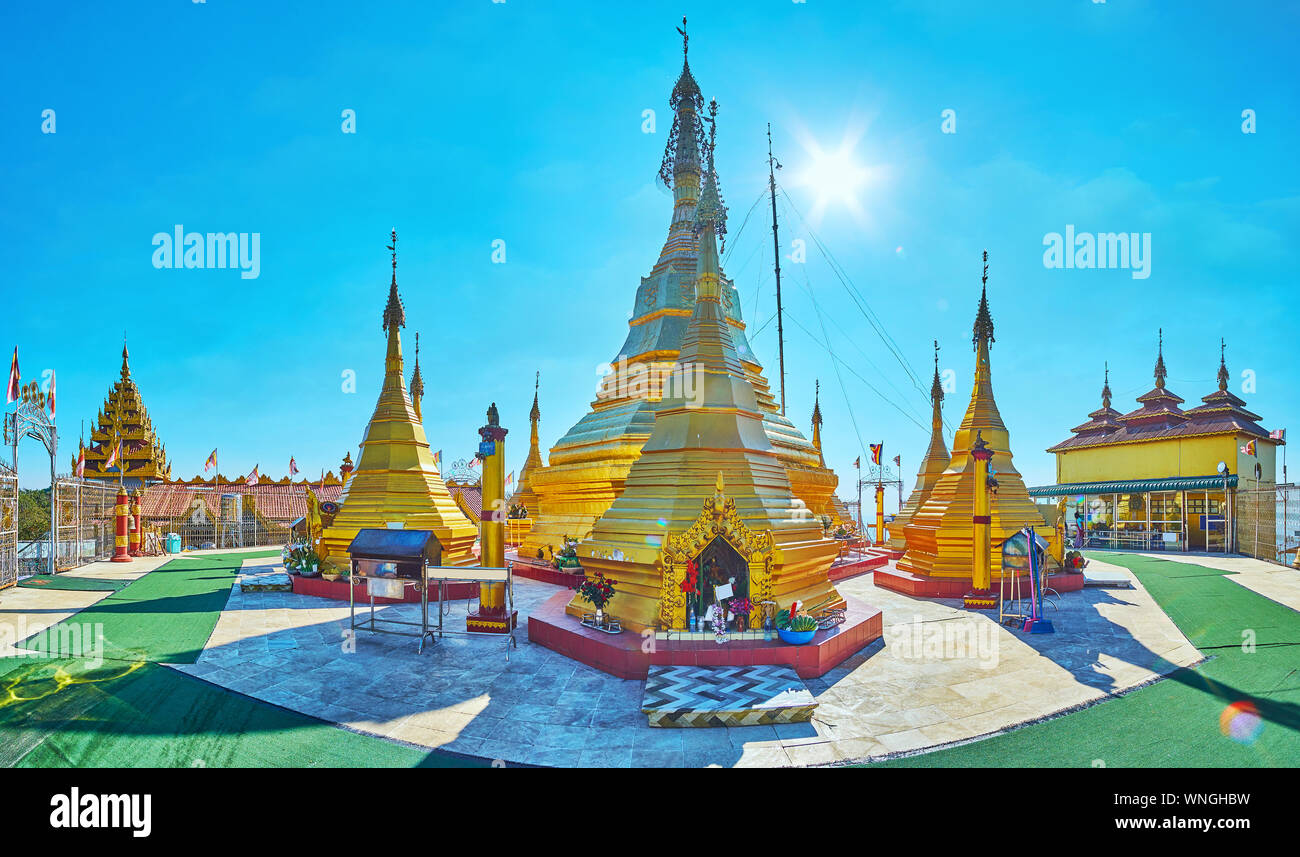 Shwe phone pwint pagoda hi-res stock photography and images - Alamy