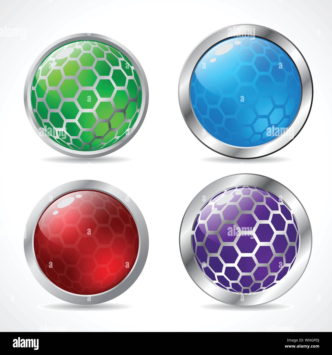 Button designs Stock Vector Images - Alamy