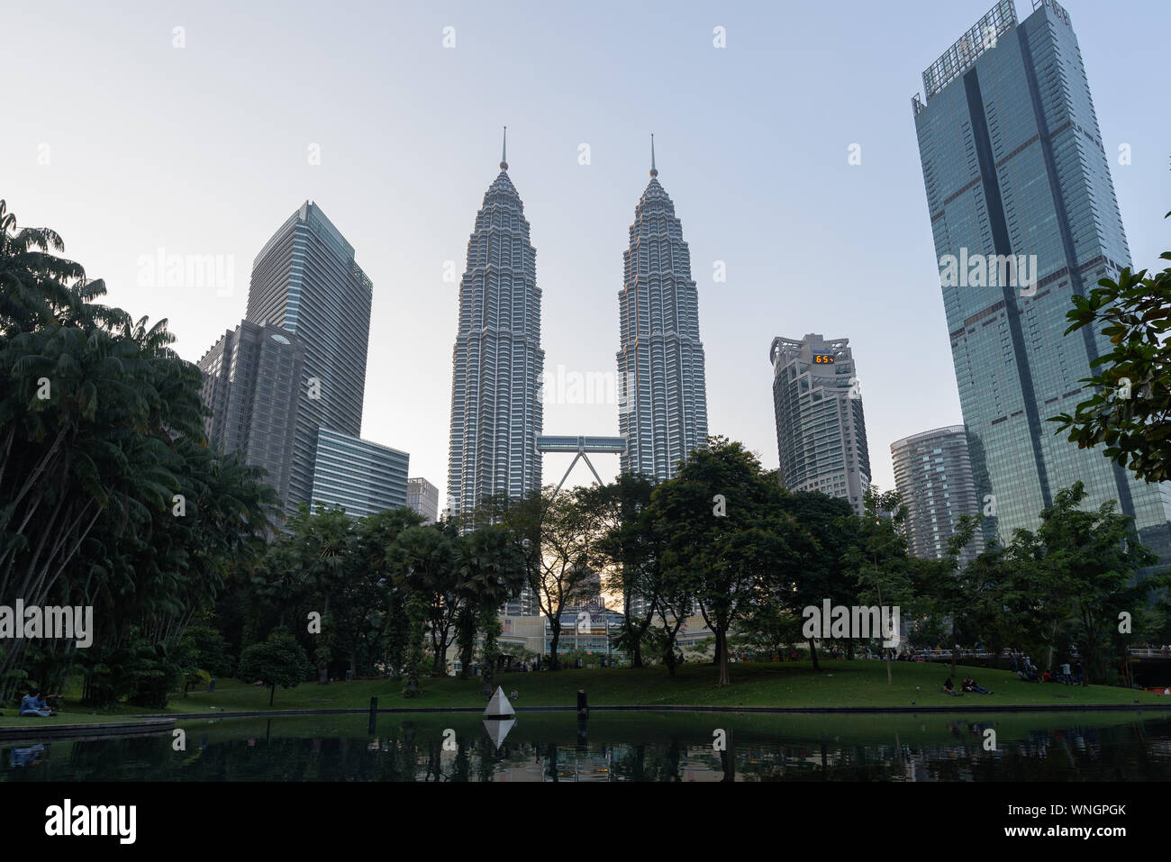 Kuala Lumpur, Federal Territory / Malaysia - September 1, 2019: KLCC ...