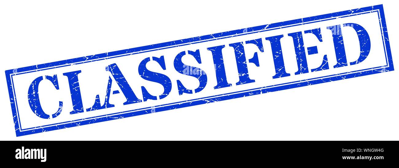 classified stamp. classified square grunge sign. classified Stock ...