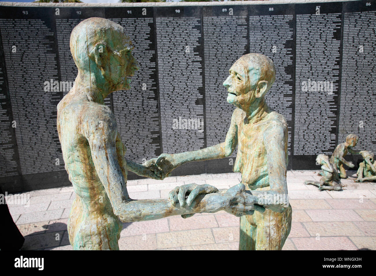 Holocaust Memorial in Miami Beach, Florida, USA, America, Sculpture of ...