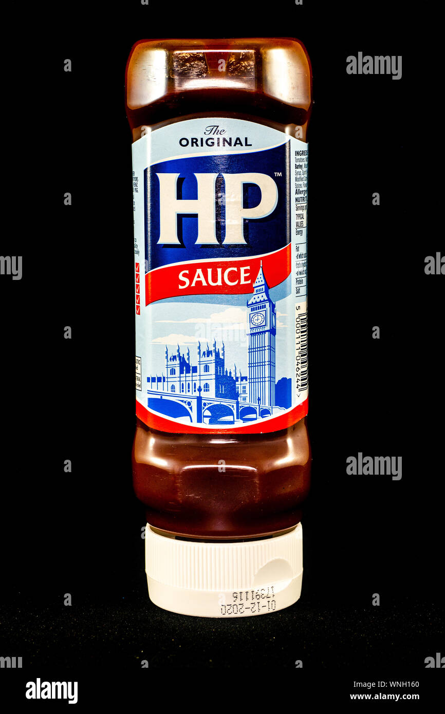 Hp sauce bottle hi-res stock photography and images - Alamy