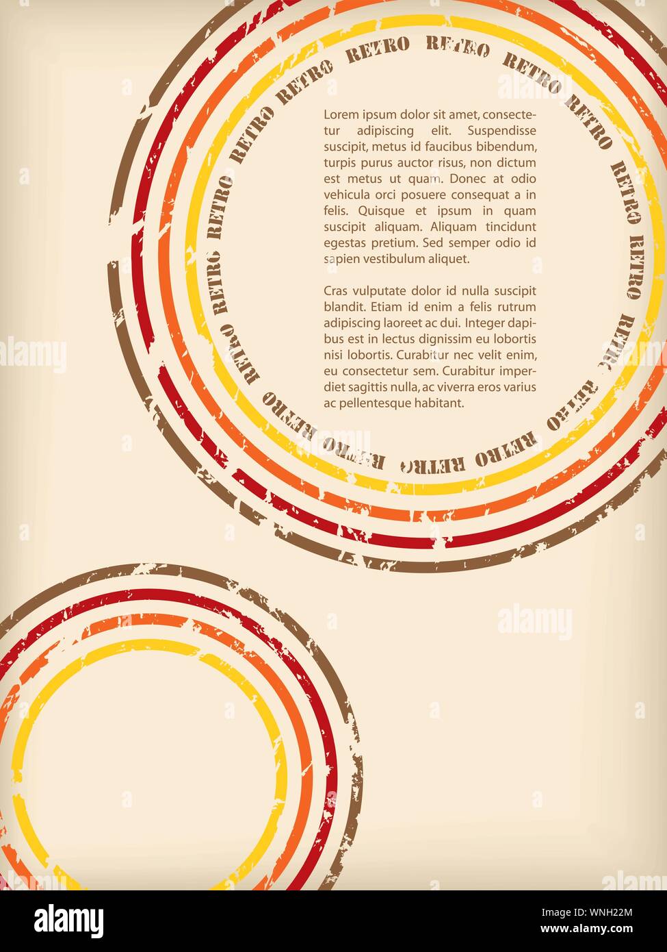 Abstract retro background design Stock Vector Image & Art - Alamy