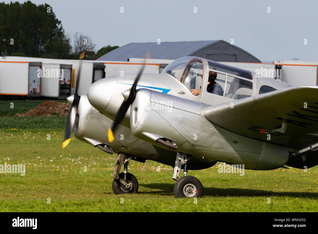 Miles M65 Gemini 1A G-AKKH Stock Photo - Alamy