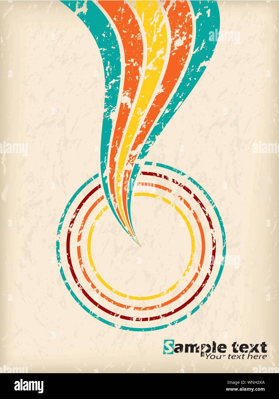 Abstract grunge retro background design Stock Vector Image & Art - Alamy