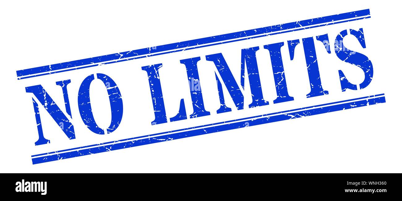 no limits stamp. no limits square grunge sign. no limits Stock Vector ...