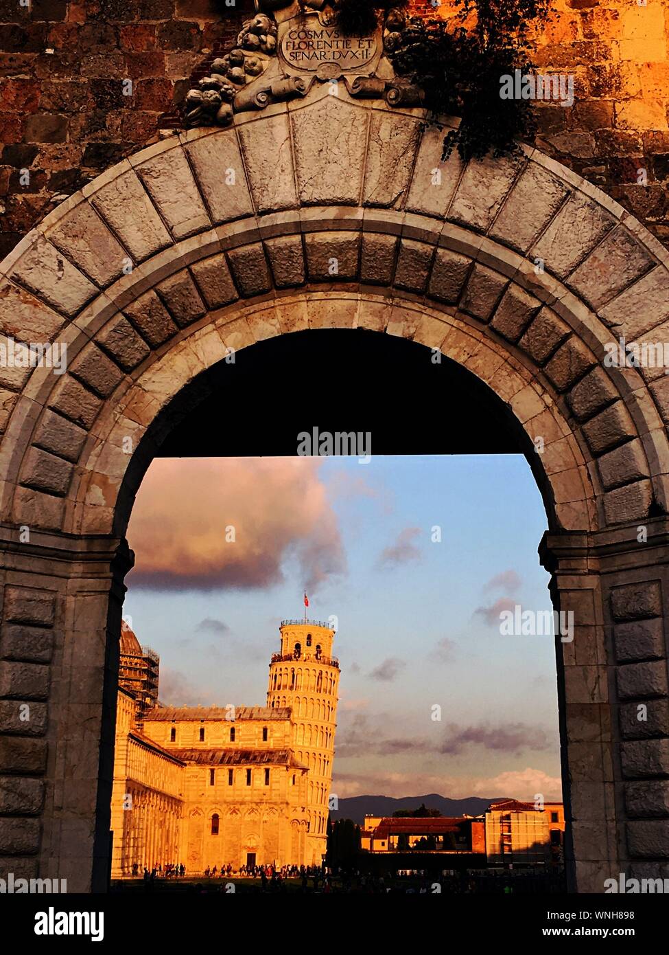 Ancient arch at tower High Resolution Stock Photography and Images - Alamy