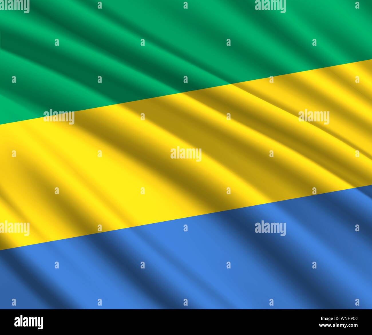 Country gabon in red Stock Vector Images - Alamy