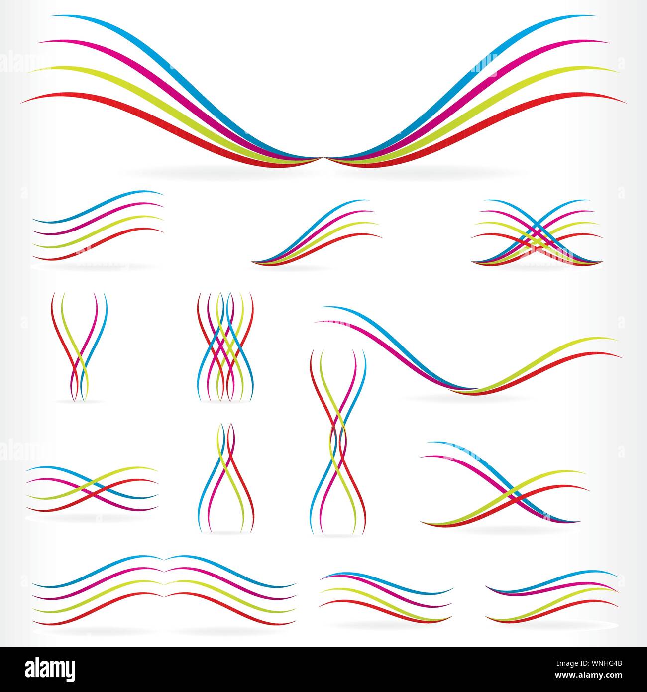 Abstract branding objects Stock Vector Image & Art - Alamy