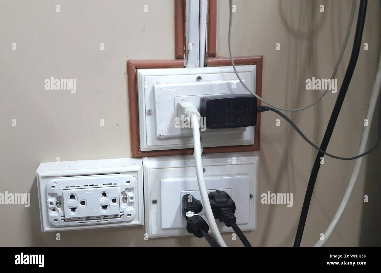 Outlet and plugs hi-res stock photography and images - Alamy