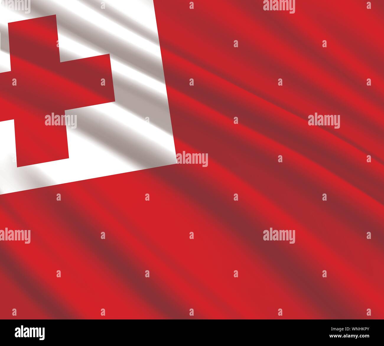Background with 3d waving flag of Tonga Stock Vector Image & Art - Alamy
