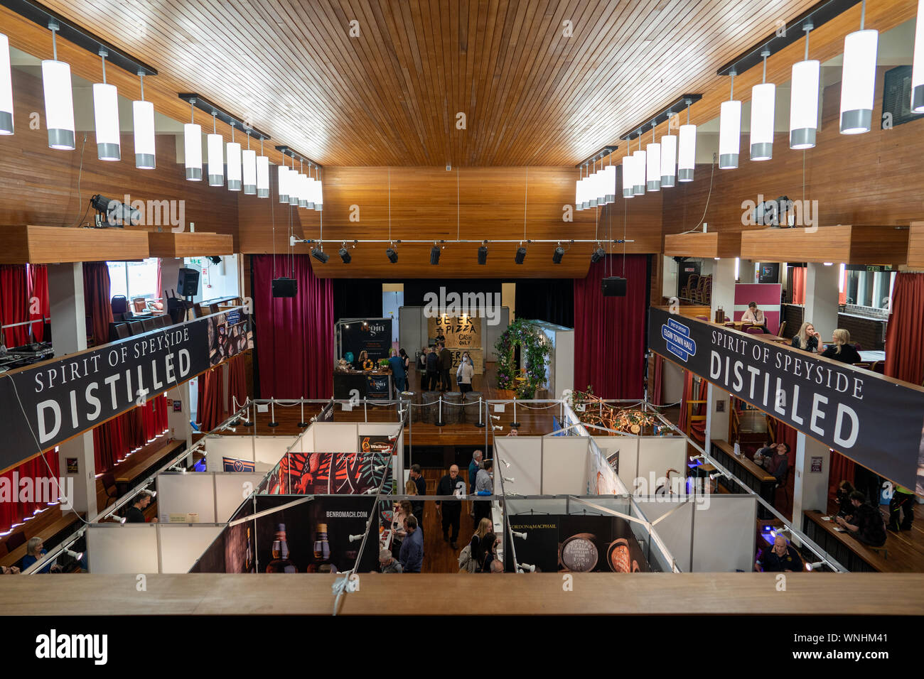 Elgin Town Hall, Elgin, Moray, UK. 6th Sep, 2019. UK. This is a scene ...