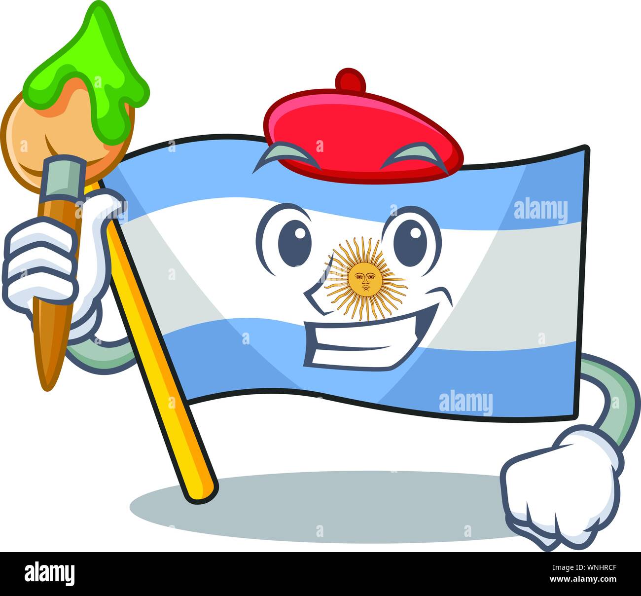 Argentinian painter Stock Vector Images - Alamy