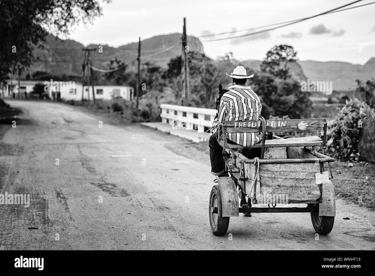 People riding on horse cart hi-res stock photography and images - Alamy