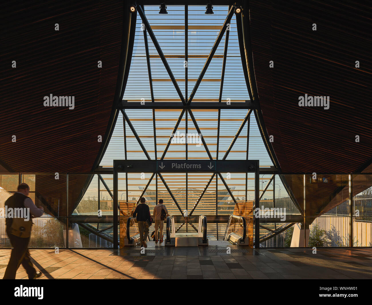 Sydney metro train interior hi-res stock photography and images - Alamy