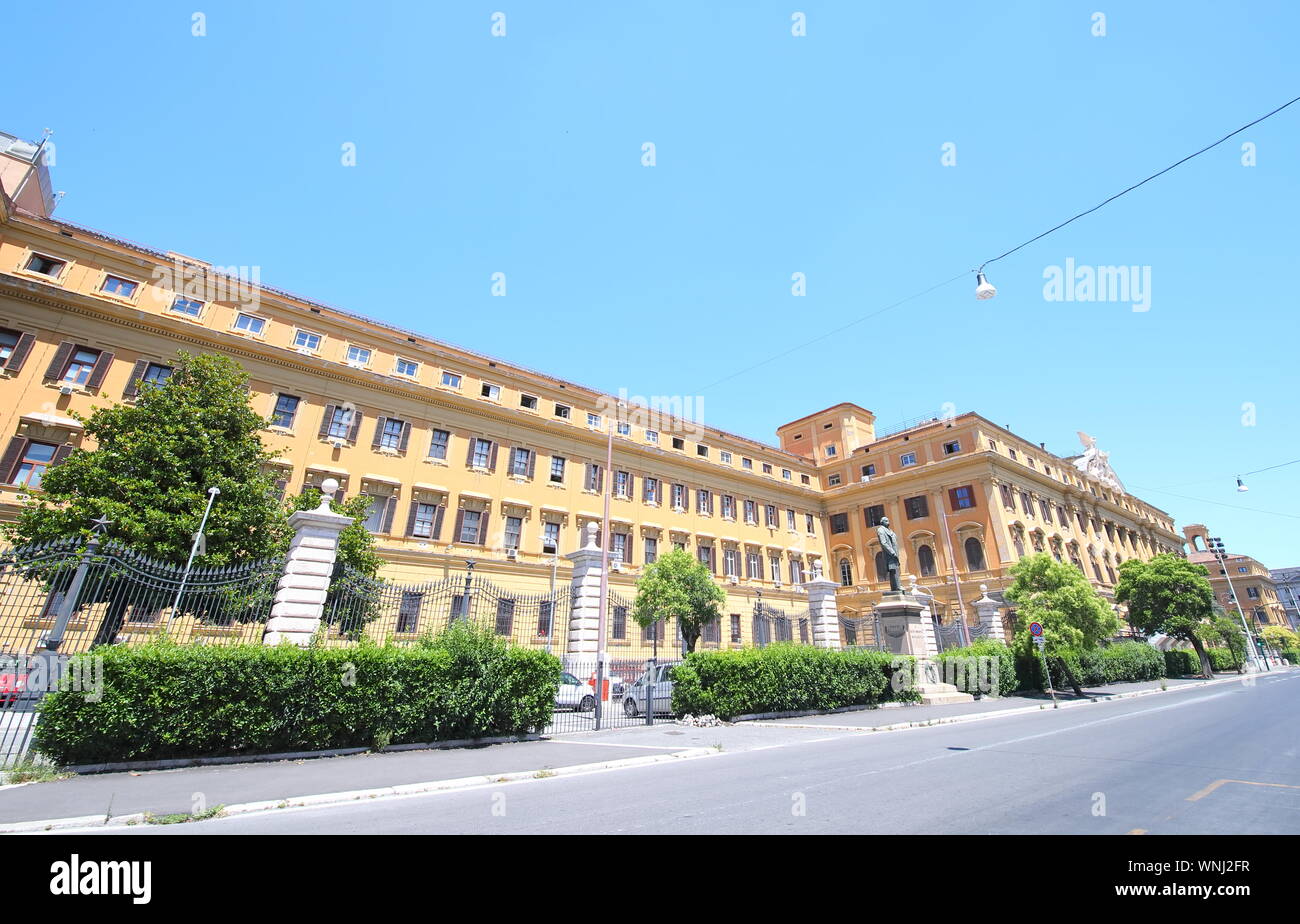 Ministry of Finance office building Rome Italy Stock Photo - Alamy
