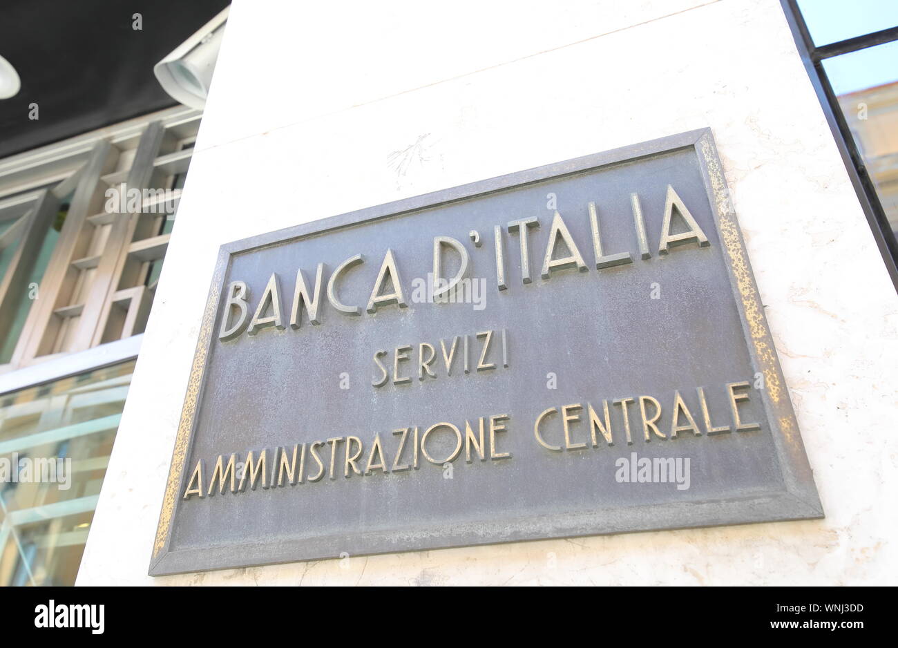 Central bank of italy rome hi-res stock photography and images - Alamy