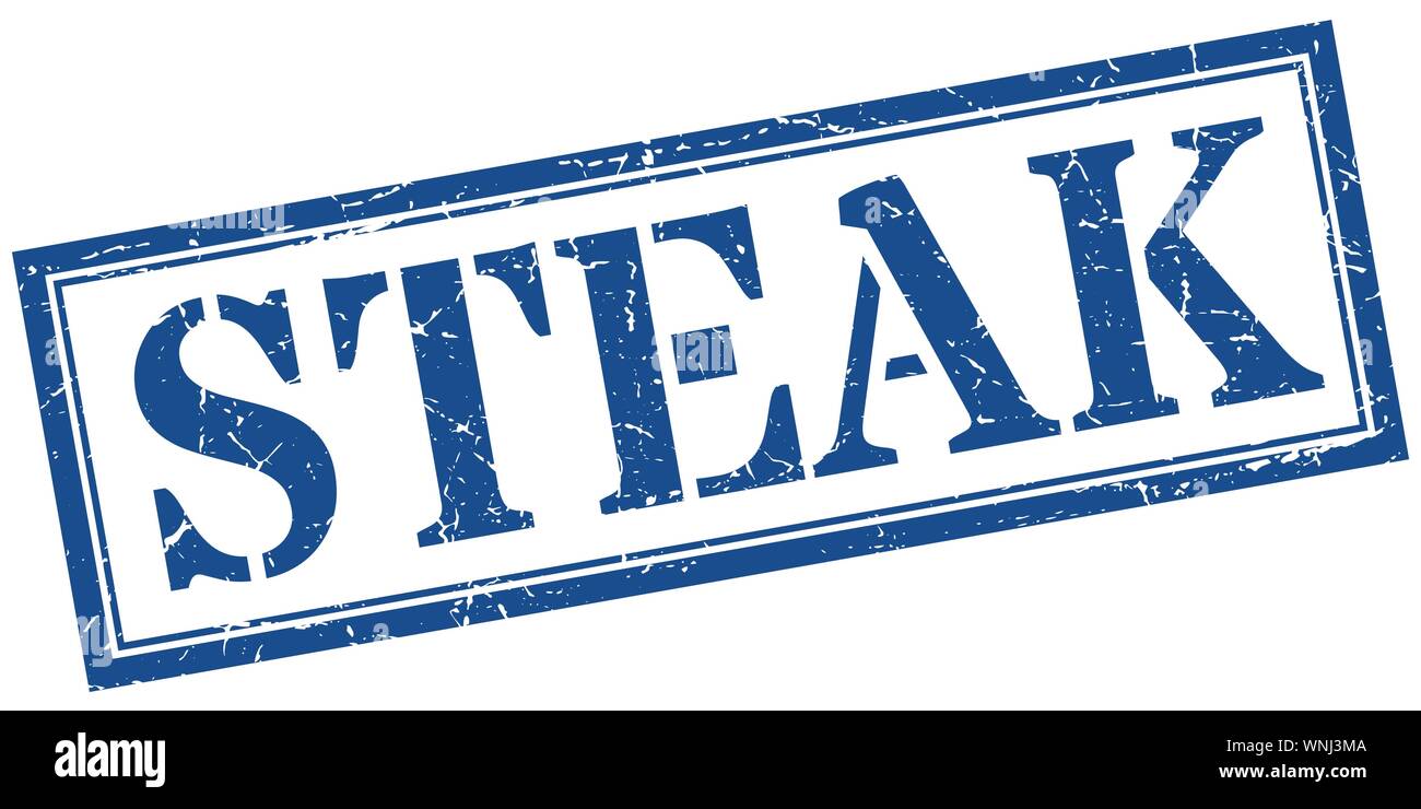 steak stamp. steak square grunge sign. steak Stock Vector Image & Art ...