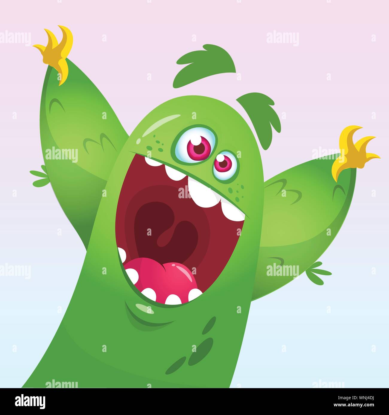 Fat devil cartoon Stock Vector Images - Alamy