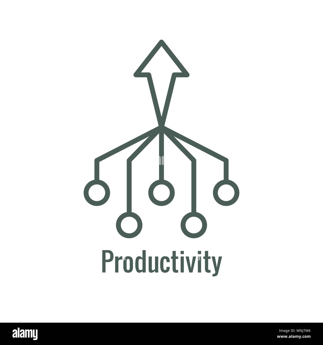 Workflow Efficiency Icon shows an aspect of efficiency in workflow Stock Vector Image & Art - Alamy