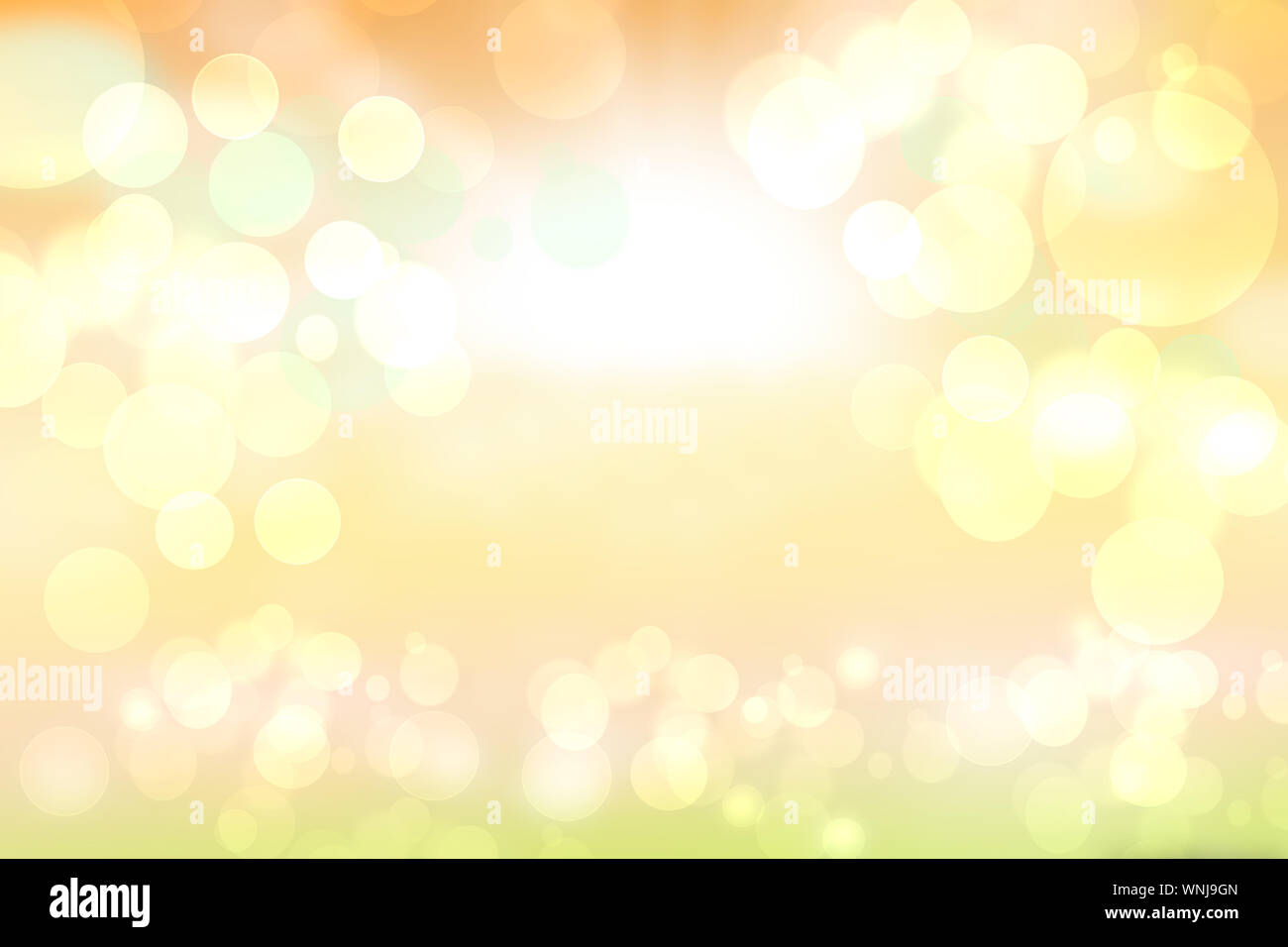Abstract festive blur bright yellow orange pastel background texture ...