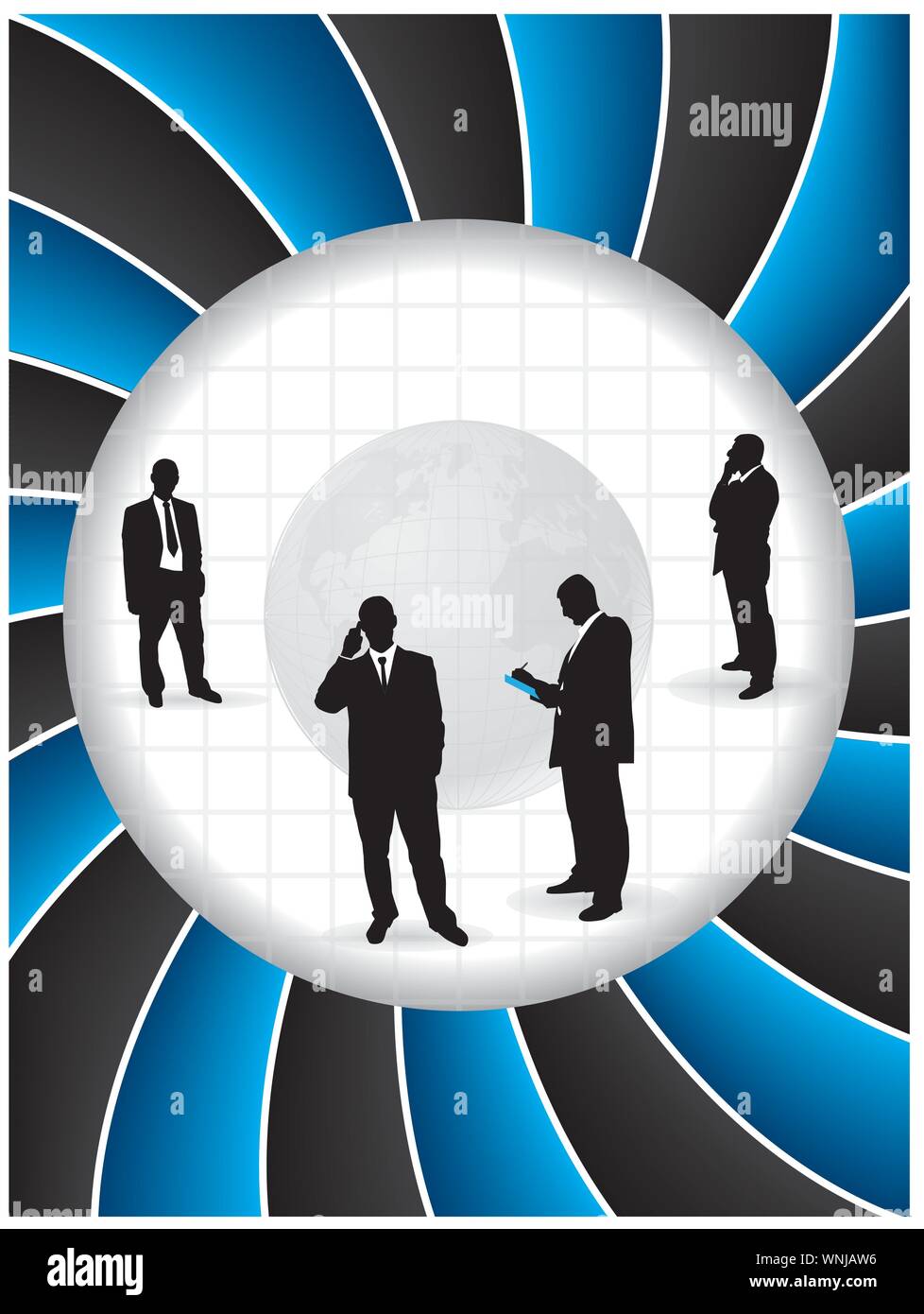 Twirling banner Stock Vector Images - Alamy