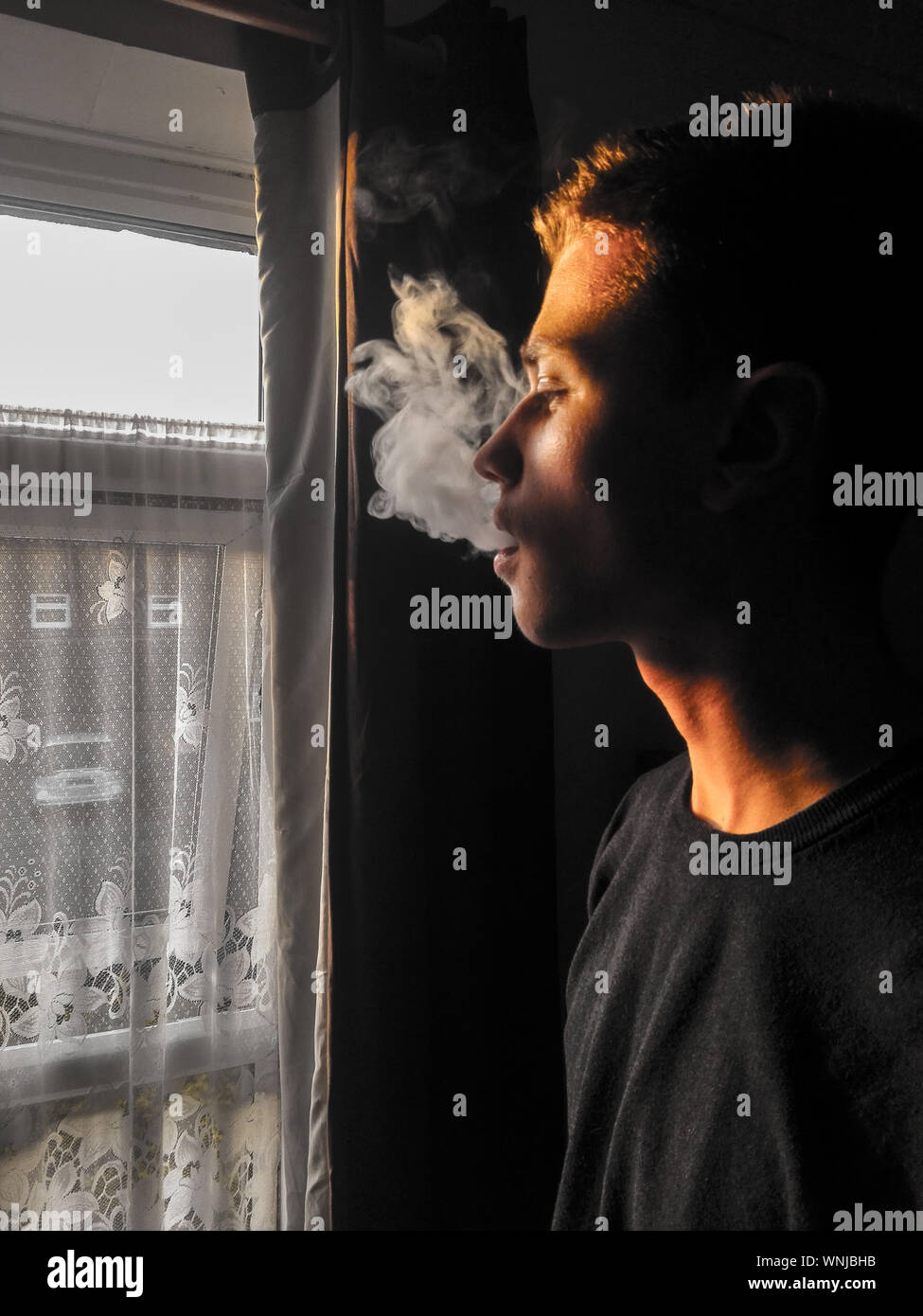 Smoke window hi-res stock photography and images - Alamy