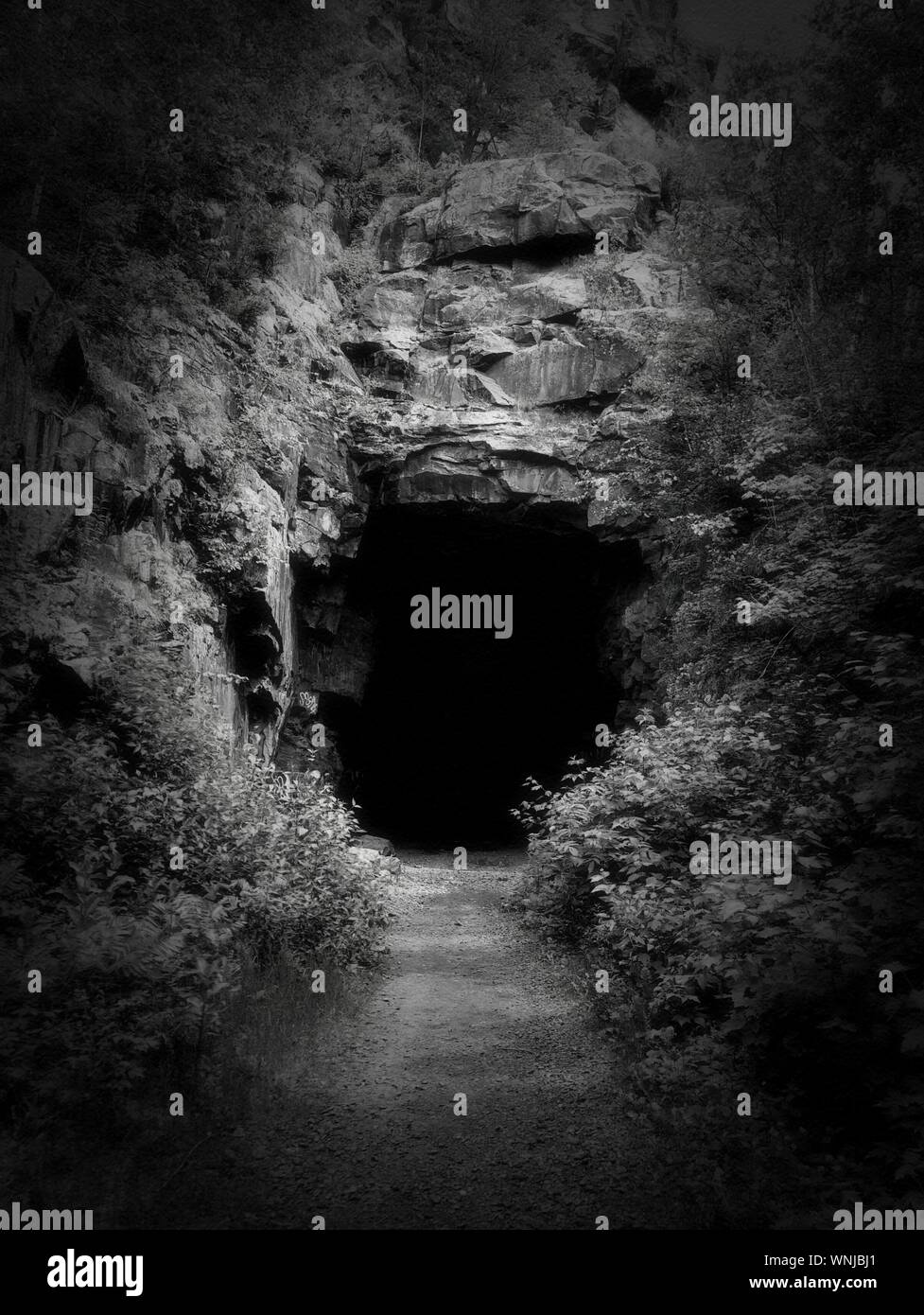 Tunnel cave in hi-res stock photography and images - Alamy