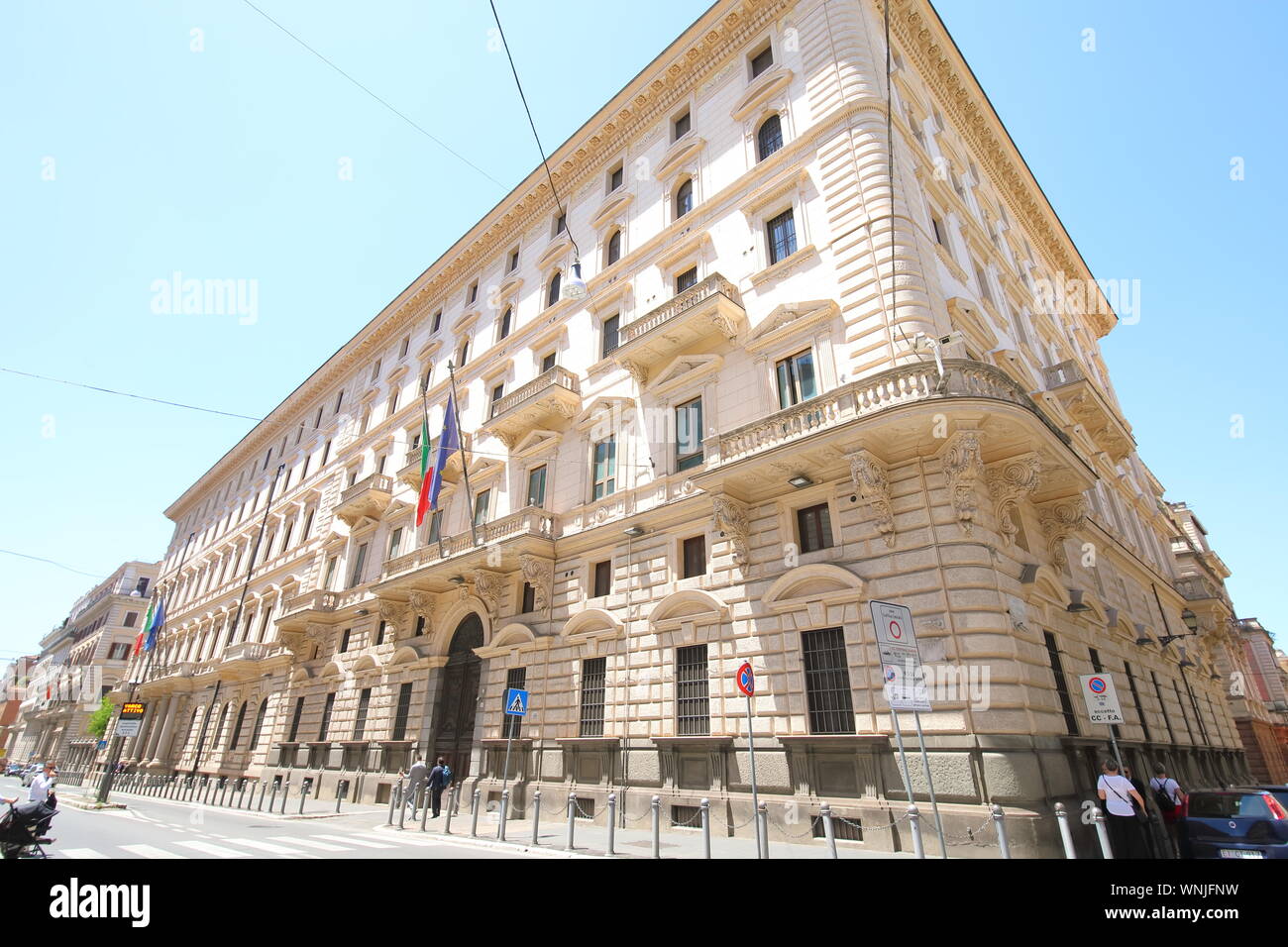 People visit Ministry of Defence Central library of Stato Maggiore Rome ...