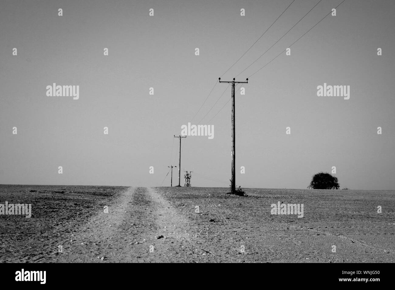 Empty poles Black and White Stock Photos & Images - Alamy